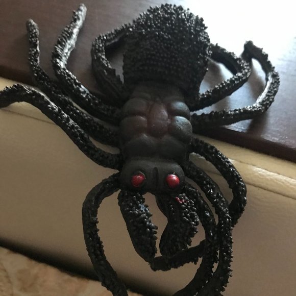 Toys | Rubber Realistic Spider Halloween Squishy Toy Big Soft Stretchy ...